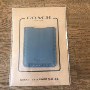 Coach | Accessories | Coach Leather Pocket Sticker | Poshmark